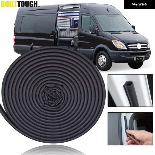 33フィート/10メートル 16 X 16MM メルセデス ベンツ スプリンター 901 902 903 904 905 906 907 910 VW LT II クラフター ドアシール カーシールストリップ ゴム カスタム パーツ アクセ...