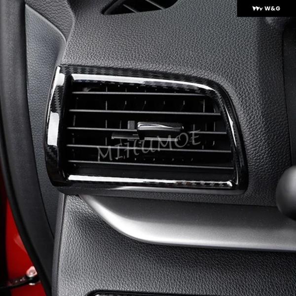 三菱 エクリプスクロス 2018-2025 カーボン ダッシュボード サイド エアベント カバー サラウンドアクセサリー 2020-24 カスタム パーツ アクセサリーHign-concerned Chemical:NoneItem Wid...