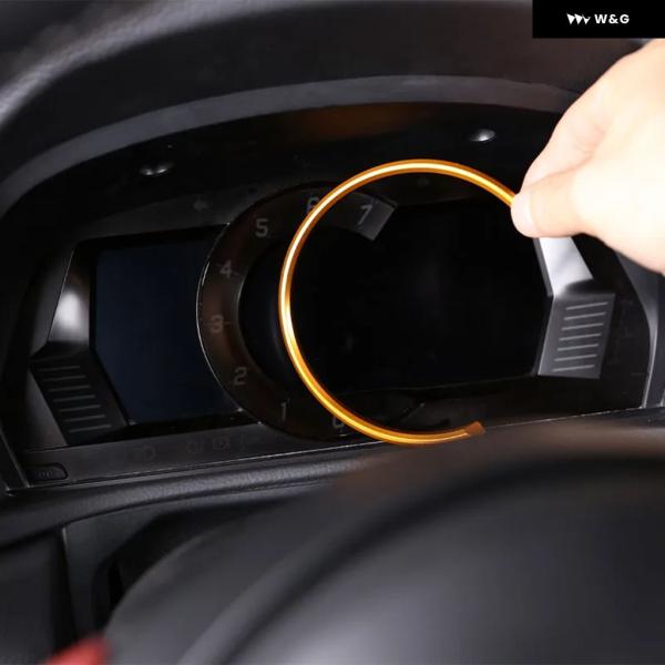 2019-2022年式 トヨタ GRスープラA90用 合金 ダッシュボード タコメーター 装飾 リング ステッカー 車内アクセサリー カスタム パーツ アクセサリーHign-concerned Chemical:NoneItem Weigh...