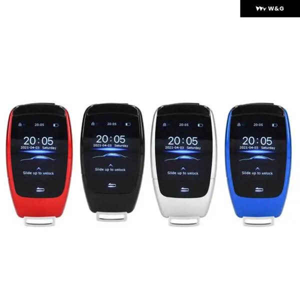 汎用 スマートカーキーTK900 LCDタッチスクリーンスマートキーリモートキーレスエントリースタートストップ エンジン ボタン モデル カスタム パーツ アクセサリーHign-concerned Chemical:NoneCountry/...