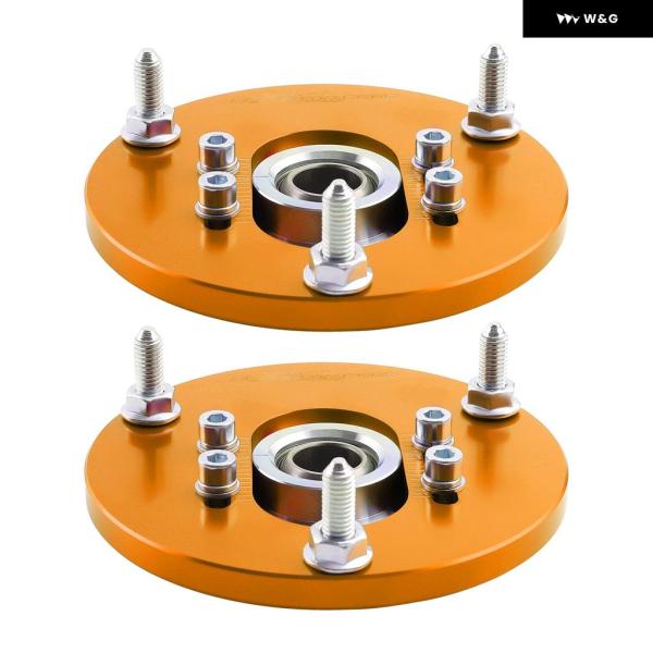 フロントキャンバープレートアッパー マウント BMW E46 2000 328CI 328I 2.8L キャスタープレート サスペンショントップ マウント カスタム パーツ アクセサリーHign-concerned Chemical:Non...