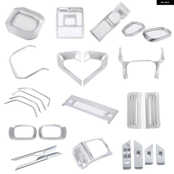 ランドローバー レンジローバー イヴォーク 2012-2018 ABS クローム インテリア キット ダッシュボード センター コンソール ギア シフト パネル カバー トリム ステッカー カスタム パーツ アクセサリーHigh-conce...