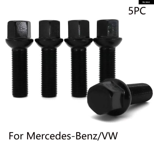 5個車用 M141.5 バック 60MM 半径ホイールボルト カーアクセサリー VW EOS FOX POLO MERCEDES-BENZ C180 C200 C250 C280 C300 C350E カスタム パーツ アクセサリーHigh...