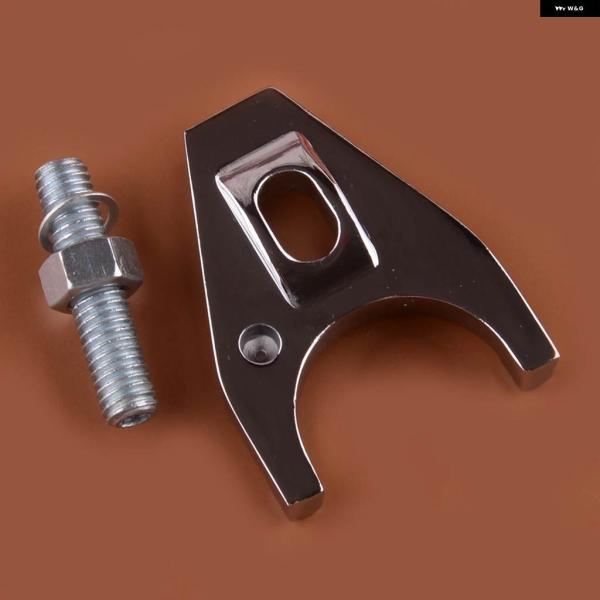 シルバーアルミ ビレット ディストリビュータークランプホールドダウン シボレー V8 V6 SBC BBC SB BB HEI 350 454 カスタム パーツ アクセサリーHigh-concerned chemical:NoneMater...