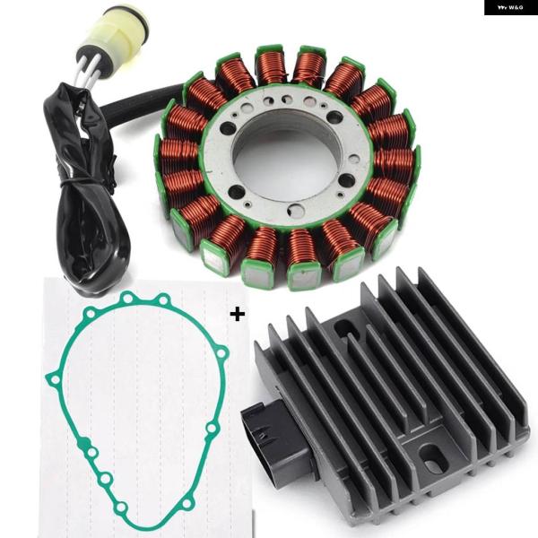 ステーターコイル レギュレーター 整流器 ガスケット付き カワサキ ZR750 Z750 Z750S 2004 - 2007 ZR1000 Z1000 2003 - 06 カスタム パーツ アクセサリーHigh-concerned chem...