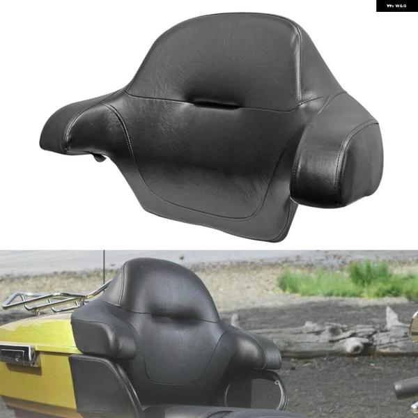 ハーレー エレクトラグライド ロードキング ツアーパックパック用 バイク ラップ式チョップドKINGTOURパックバックレスト パッド 2014-2020 カスタム パーツ アクセサリーHigh-concerned chemical:Non...