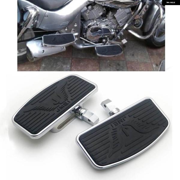 ホンダ VTX1300 VTX1800 SHADOW VT750 04-12 バイク フットペグ ペグ バイク フットボード フットレスト スズキ VL400 VL800 カスタム パーツ アクセサリーItem Width:3.5inchI...