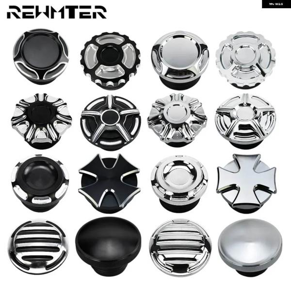 オートバイ CNCアルミ燃料タンク排気付き 装飾 オイルキャップ ハーレー ツーリング ロードキング ソフテイル ダイナ スポーツスター 883 カスタム パーツ アクセサリーHigh-concerned chemical:NoneMode...