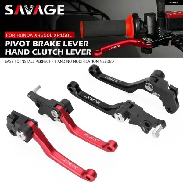 XR 150L 650L ピボットクラッチブレーキ レバー ホンダ XR150L XR650L オートバイ アクセサリー ダートピット バイク コントロール ハンドル XR 150 650L カスタム パーツ アクセサリーHigh-conc...
