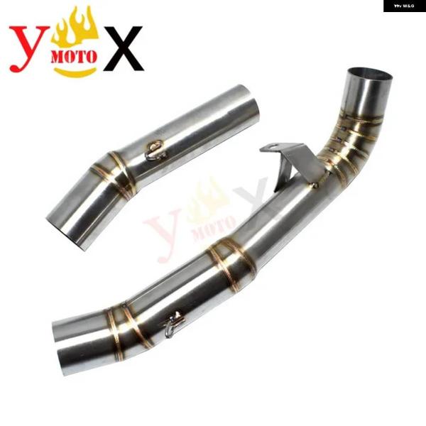 07-09 レーシング バイク ミドルリンクマフラー接続スリップ ミッド チューブ マフラー カワサキ Z1000 2007-2009 2008 カスタム パーツ アクセサリーHigh-concerned chemical:NoneMode...