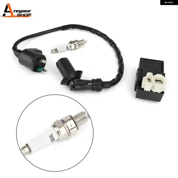 ホンダ ATC 200 CH250 GB500 XR200 XL600 XL250 TRX350 TRX300 マグネトレーシング CDI イグニッション コイル スパークプラグ 6ピン カスタム パーツ アクセサリーHigh-concer...