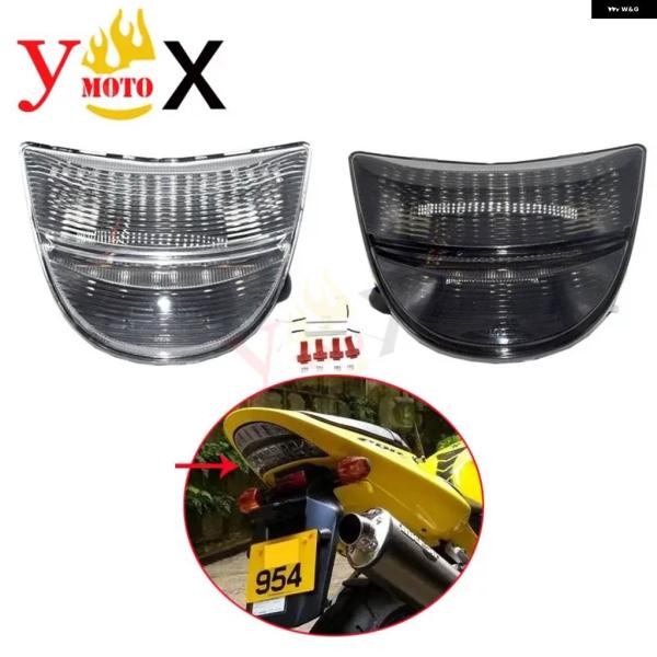 CBR 954 02-03 オートバイ LED リアウインカー テールストップランプ 統合 ホンダ CBR954 CBR954RR 2002-2003 カスタム パーツ アクセサリーBattery Included:NoHigh-conce...