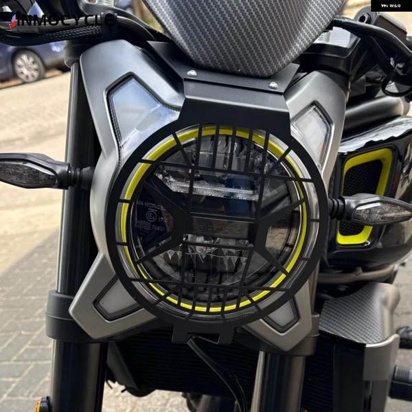 ヘッドライト プロテクター CFMOTO 700 CLX 700 CL_X 700 700CLX CLX700 2021 - 2025 ヘッドライト ガード グリル カバー カスタム パーツ アクセサリーProtective parts:O...