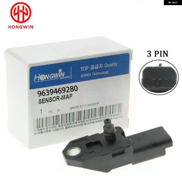 マニホールド ターボ ブースト圧 マップセンサー 2.5BAR シトロエン C3 C4 C5 C8 ジャンピー 1.6 2.0 9639469280 1920CZ 1256481 1231463 カスタム パーツ アクセサリーHigh-co...