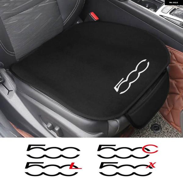 フィアット 500 500C 2012 500X 500L アバルト 695 カーシートカバー パッド クッション ポリエステル マット カスタム パーツ アクセサリーFilling:Memory FoamTarget Pet:OtherT...