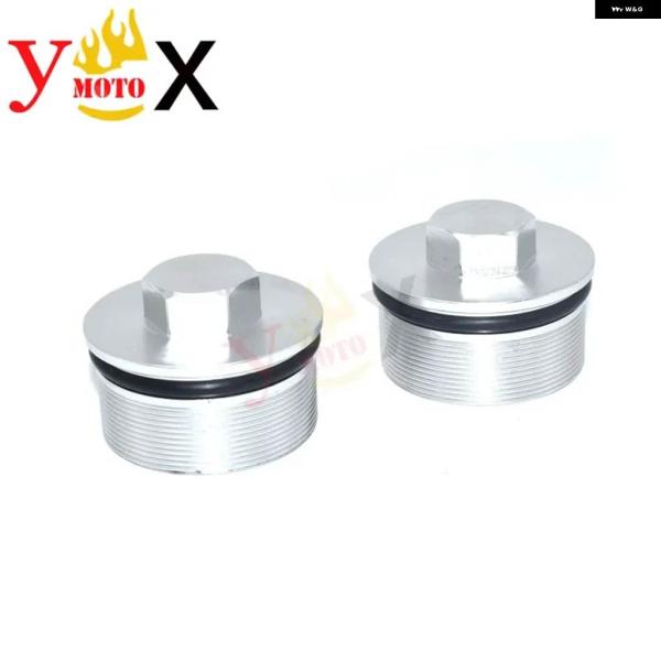 40MM フロント K ショック アブソーバー トップスクリュー キャップボルト ホンダ CBR600F CBR500R CB400SF CBR400RR CB750F VTX1300 VFR400 VF750C カスタム パーツ アクセサ...