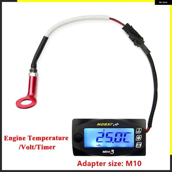 オートバイ シリンダー ヘッド温度電圧計時間表示 NORXI YAMXHA NMAX XMAX TMAX MINI3 LEDデジタル ディスプレイ クアッドスクエアメーター カスタム パーツ アクセサリーHigh-concerned che...