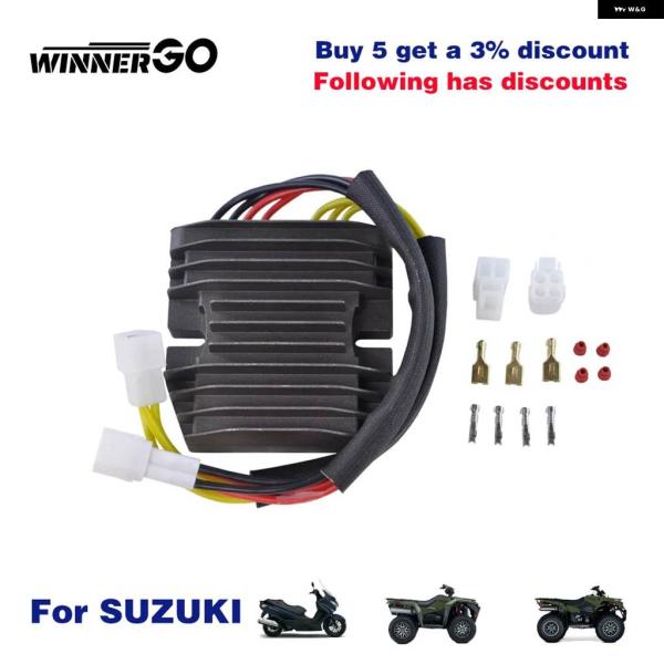 電圧レギュレータ 整流器 LTA 400 500 700 750 KING QUAD EIGER GSR 400 600 DL1000 VSTROM BURGMAN 250 SKYWAVE カスタム パーツ アクセサリーHigh-conce...