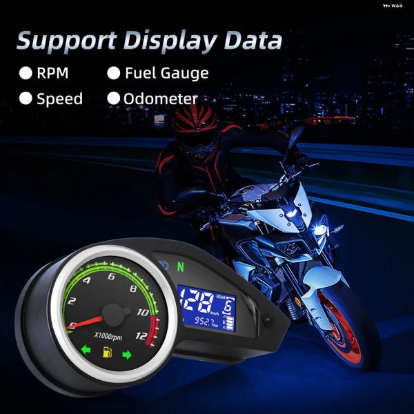 ホンダ オフロード XR150 XR150L XL150 CG150 GY200 バイク スピード メーター タコメーター 多機能 LCD デジタル計器 カスタム パーツ アクセサリーSpecial Features:waterproofI...