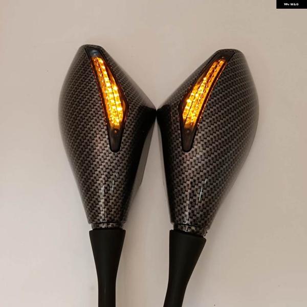 オートバイ 一体型ウィンカーミラー バックミラー LEDライト オートバイ LED HD サイドミラー ストリート バイク カスタム パーツ アクセサリーHigh-concerned chemical:NoneModel Name:JP-1...