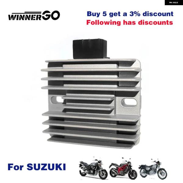 オートバイ 電圧レギュレーター 整流器 GSR 400 GSR600 GSX1400 TU250 TU250X 2009-2017 GSR 400 600 ABS 250 カスタム パーツ アクセサリーHigh-concerned chem...