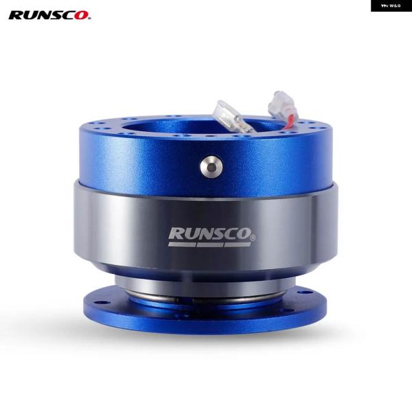 RUNSCO ステアリングホイール クイックリリースハブ スナップオフボスキット ホイール アダプター 10ボール ベアリング カスタム パーツ アクセサリーHigh-concerned chemical:NoneCar Maker:uni...