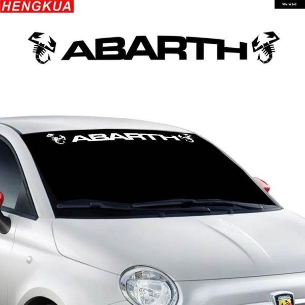 FIAT 500 595 E L C ス フロント リア ウインドシールド スタイル トリム デカール カスタム パーツ アクセサリーHigh-concerned chemical:NoneCategory:PVCType Of Stick...