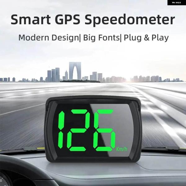Y03 車用 GPS HUD ヘッドアップ ディスプレイ デジタルスピード メーター プロジェクター KM/H 大きなフォント スピード メーター ディスプレイ 電子 カスタム パーツ アクセサリーHigh-concerned chemic...