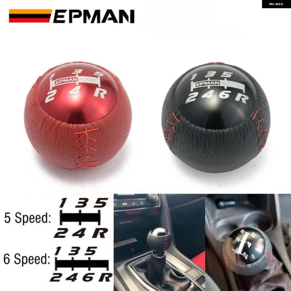 ホンダ CR-Z タイプR シビック FA5 FG2 S 6/5速 EPAA01G36Kレザーカー ギア シフト ノブ M10X1.5 カスタム パーツ アクセサリーProduct Type:Replacement PartsHigh-co...
