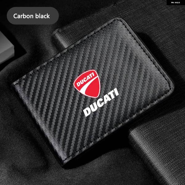 バイク レザー 運転書類 ケース 銀行 クレジットカード ホルダー ドゥカティ モンスター 696 795 796 パニガーレ ディアベル カスタム パーツ アクセサリーHigh-concerned chemical:NoneModel:V...