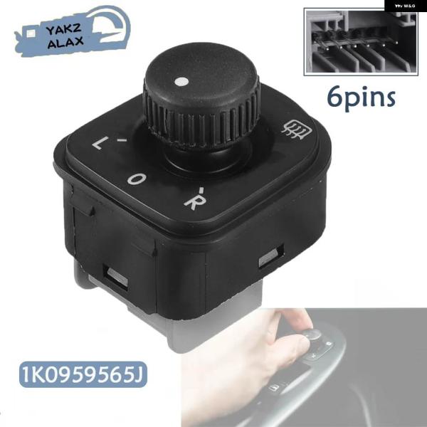 1K0959565J フォルクスワーゲン ジェッタ ゴルフ MK5 MK6 ティグアン CC パサート B6 B7 スイッチ調整ノブ 車用 カスタム パーツ アクセサリーHigh-concerned chemical:NoneSpecial...