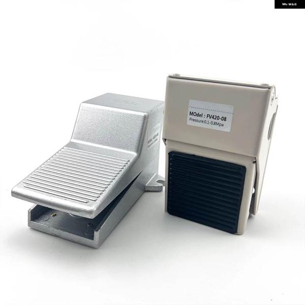 PNEU バルブ 4F210-08 FV-02 FV320 FV420 ST-402 PT1/4 フットスイッチ シリンダー エア 方向 制御 バルブ ツール カスタム パーツ アクセサリーHigh-concerned chemical:N...