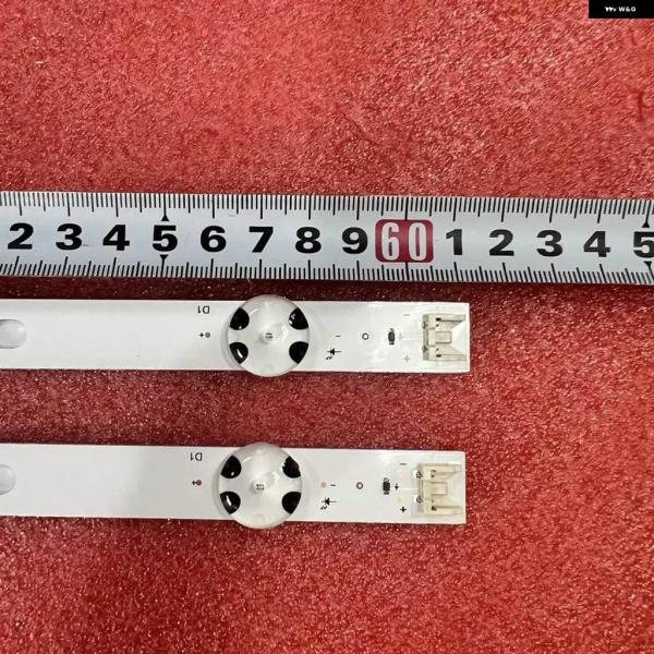 2個 5LED 615MM LEDバックライトストリップ TV用 32LJ610V 32LJ610V-ZD 32LJ610U LEDアレイ アセンブリ 32LJ61 HC320DUN-ABSL1-A14X カスタム パーツ アクセサリーLu...