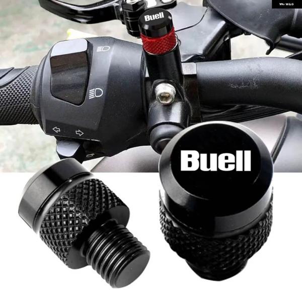 BUELL 1125R 1125CR XB9R XB9 XB1B9SX ULYSSES XB12S XB1 LIGHTNING M2 CYCLONE S1 バイク ミラー プラグ カスタム パーツ アクセサリーHigh-concerned ...
