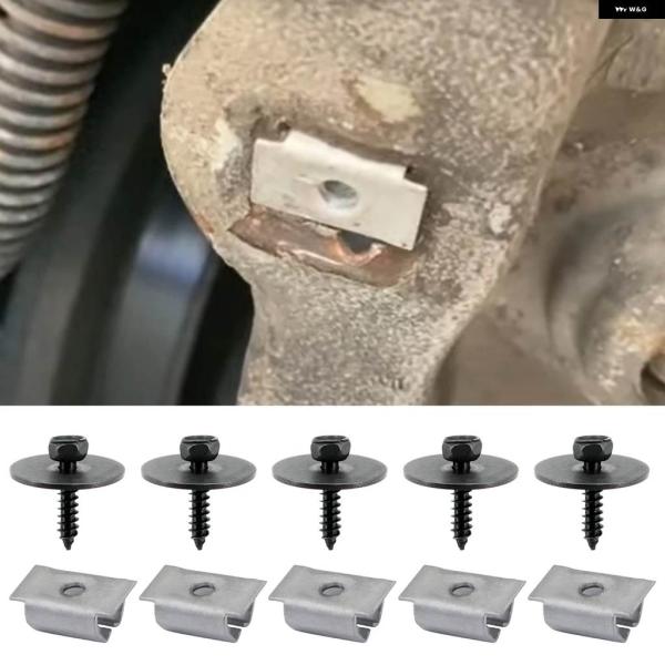 ラジエーター サポート スプラッシュシールド ネジ ナットキット メルセデス ベンツ 2019900536 0019949845 アンダーカークリップ ベンツ 129 124 140 202 210用 カスタム パーツ アクセサリーHigh...