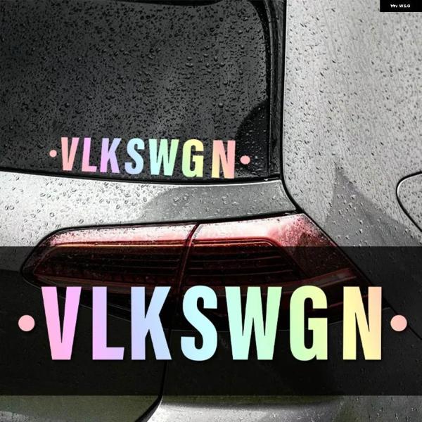1PC VLKSWGN 車用 ステッカー 防水 フロントリア ウィンドウ デカール 車体 スタイリング 装飾 VLKSWAGN VW用 カスタム パーツ アクセサリーHigh-concerned chemical:NoneCategory:...