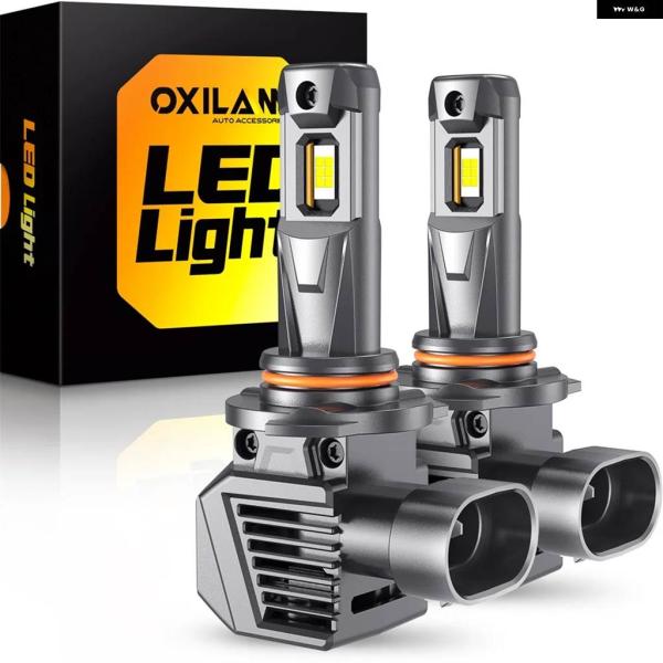 2個 22000LM 9005 LED ヘッドライト ハイパワー CANBUS H8 H9 H11 HB3 9012 HIR2 ターボ LED ランプ 6500K ホワイト カーライト 120W 12V カスタム パーツ アクセサリーHig...