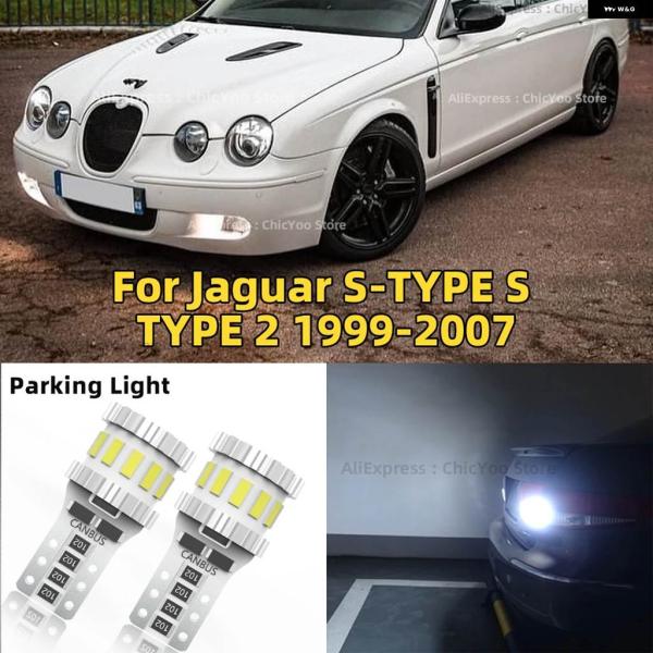 6000K T10 W5W スーパーキャンバス LED カー パーキング ライト ジャガー Sタイプ Sタイプ2 1999 - 04 05 06 2007用 カスタム パーツ アクセサリーHigh-concerned chemical:No...