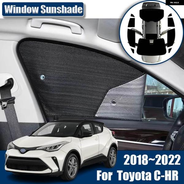 トヨタ C HR CHR 2018~2020 - 22 2023 車用サンシェード フロントガラス 紫外線防止バイザー サン ブラインド カバー 内装パーツ カスタム パーツ アクセサリーProduct application scenar...