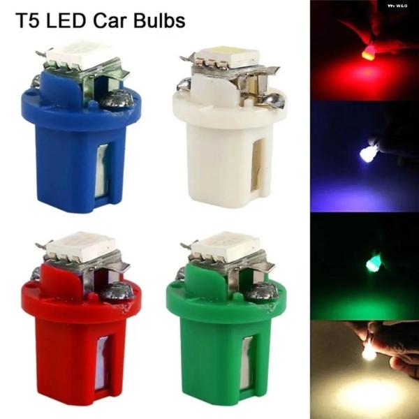 10個 T5 B8.5D LED 車内灯 計器 パネル 電球 低消費電力 5050 SMD モバイル ダッシュボード スイッチランプ 12V ルーチェ カスタム パーツ アクセサリーHigh-concerned chemical:NoneV...