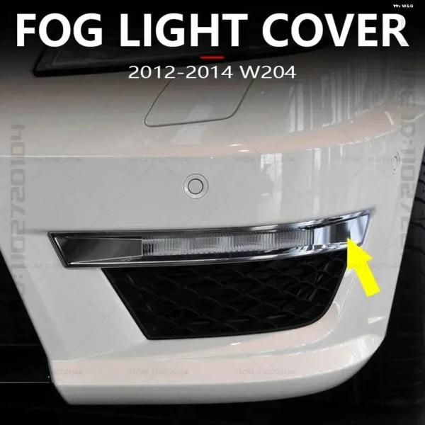2012-2014 W204 メルセデス ベンツ C63 AMG フロント フォグライト トリム バンパー ランニングランプカバー グリル 2048853174 2048853274 カスタム パーツ アクセサリーHigh-concerne...
