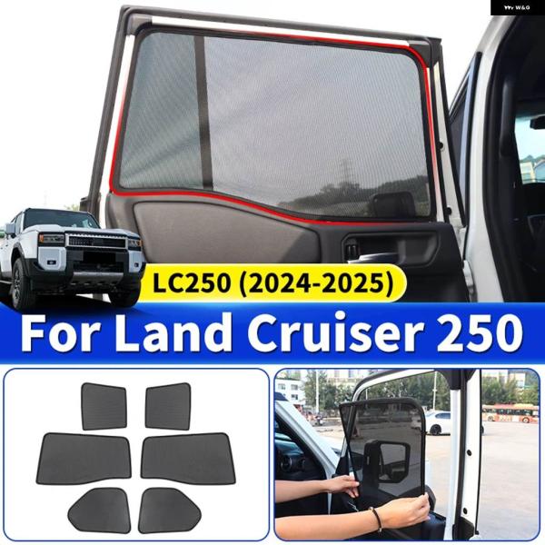 トヨタ ランドクルーザー 250 プラド LC250 2024 2025 1958年式 初代モデル用 インテリア サイドウィンドウスクリーン ウィンドウシェード カスタム パーツ アクセサリーThickness:StandardProduc...