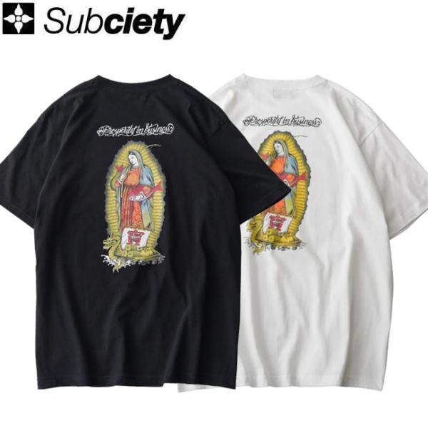 6.2オンスのコーマ糸を採用した滑らかな天竺生地を採用したS/S tee。左胸にはメインロゴ『THE BASE』、バックには七福神の一柱で、日本古来の漁業・商業・五穀豊穣の神様である恵比寿様の衣裳を着用したマリアをプリント。商売繁盛を意味す...