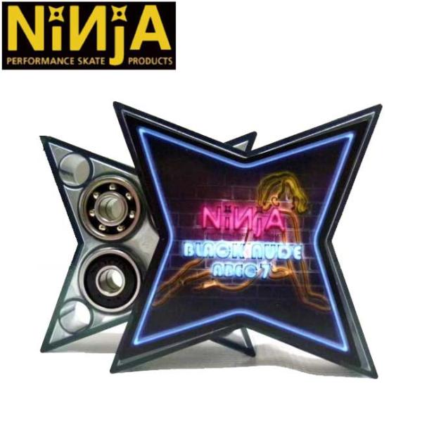スケート専用に開発された日本製ベアリング。NINJAは好きだけど、、shieldがタフで頑丈、、という、NINJAファンの声を形にしました。シールドは樹脂製、BLACKプラカバー。砂やホコリの侵入を防ぎたい方は、シールド面を表にして装着して...
