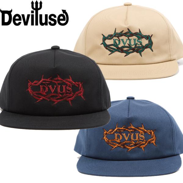 Deviluse 2026 Fall/Winter VOL.1！！■サイズ詳細:Free Size/スナップバック※掲載画像はメーカー提供サンプル画像となります。実商品と色合い等が若干異なる場合がございます。※当店は複数の店舗と在庫を共有し...