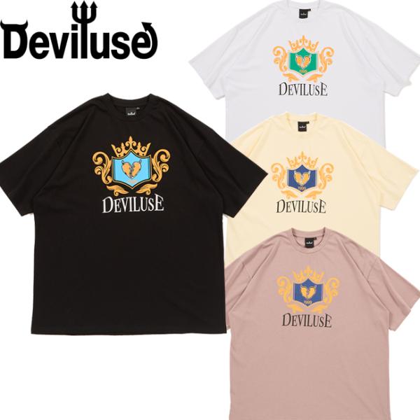 Deviluse 2025 Spring/Summer VOL.8！！今季のEmblemグラフィックが目を引く新作Tシャツはサラッとした着心地、しっかりした生地で耐久性にも優れています。やや大きめのシルエット！■素材：コットン100％■サイ...