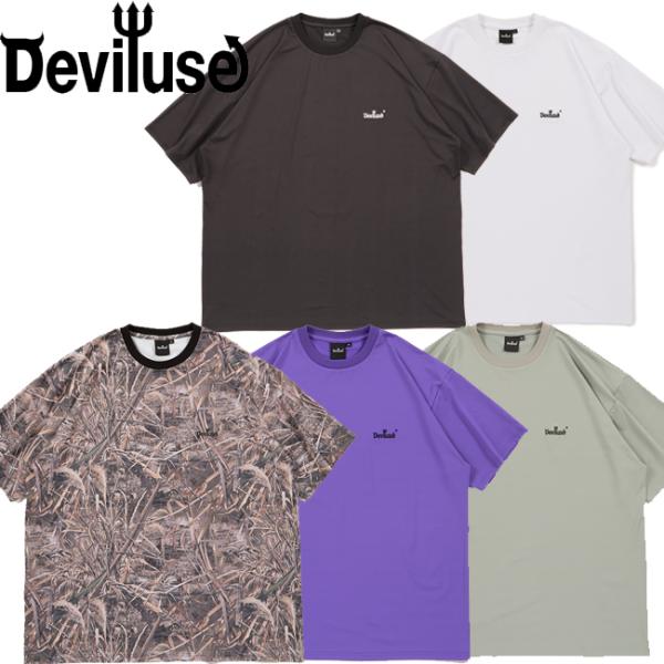 Deviluse 2025 Spring/Summer VOL.9！！速乾性,UVカットがついた機能性Tシャツ「UTILITY」ライブや夏フェスにおすすめ！オーバーサイズシルエットです。■素材：ポリエステル83％ ポリウレタン13％■サイズ...