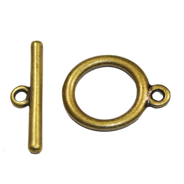 ＊表示価格は１セットのお値段です。＊サイズ　丸い方　全長約１９ｍｍ　（リングの内径　約１０ｍｍ）丸い部分はやや楕円形です。　バーの部分　約２１．５ｍｍ＊入荷時によりメッキの色合いに違いや濃淡がある場合がございます。