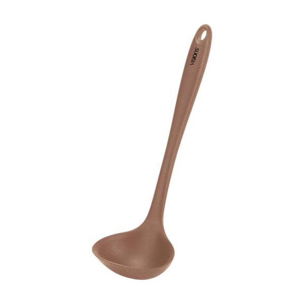 ■最後まですくいやすい皿形状フチにフィットして残さずすくえます。シリコーン素材で握りやすく、扱いやすくなっています。食洗器対応です。●サイズ：全長305×幅90×70mm●重量：105g●材質表面：シリコーンゴム（耐熱温度230度）中芯：ナ...