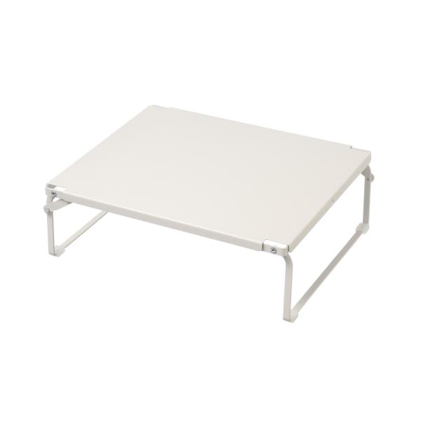 コンロを使わない時にセットすれば、調理スペースに早変わり 足を伸ばして使えば、シンクの上の調理台としても使えます まな板を置いたり、食材や調理した料理の一時置きにも便利です 使わない時は、折りたたんで収納できます  ●寸法：約375×305...